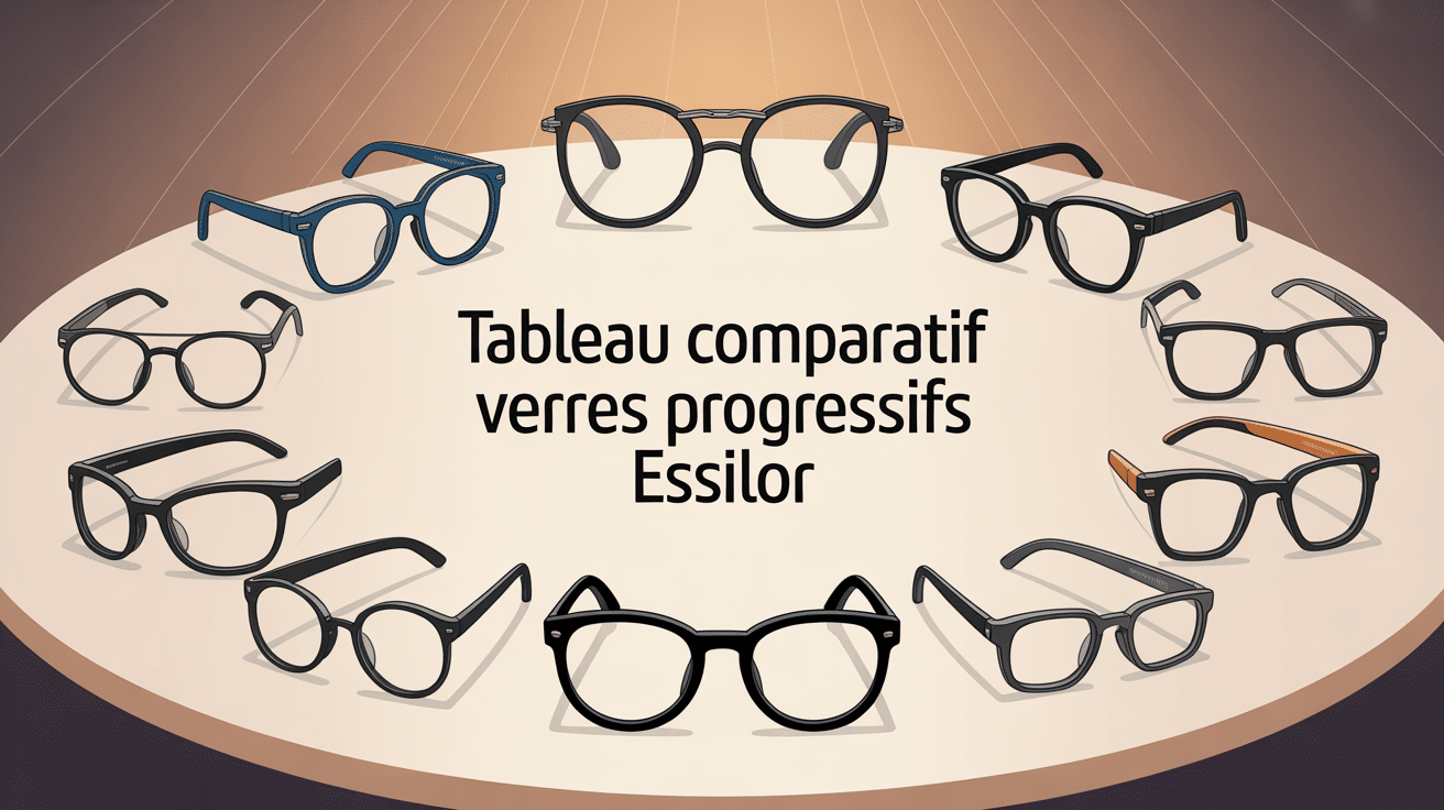 Tableau Comparatif Verres Progressifs Essilor Pour Bien Choisir